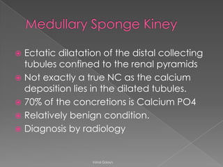 Nephrocalcinosis | PPTX