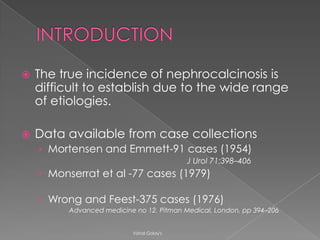 Nephrocalcinosis | PPTX