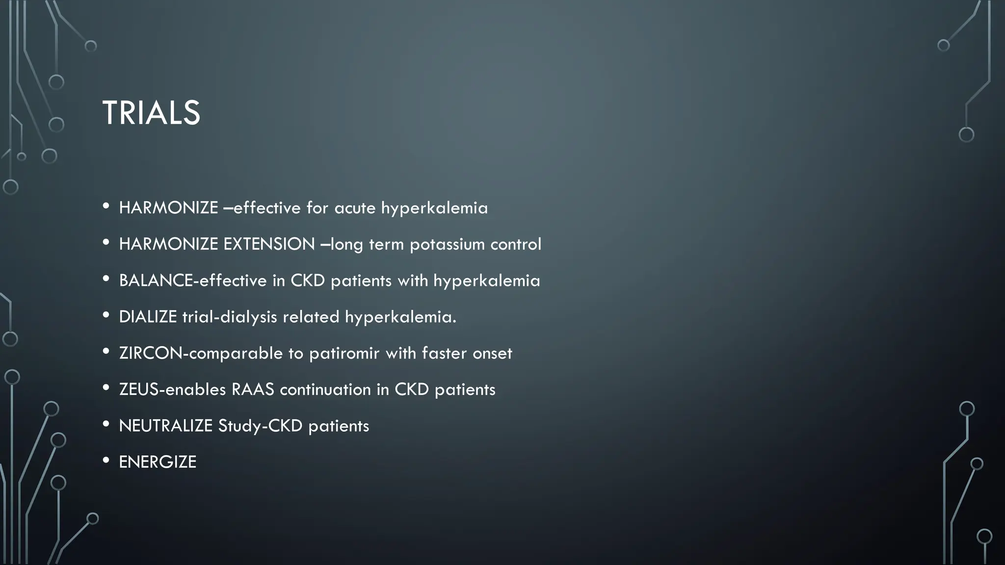 Nephrology Department Seminar Hyperkalemia Pptx Digestive Disorders Diseases And Conditions