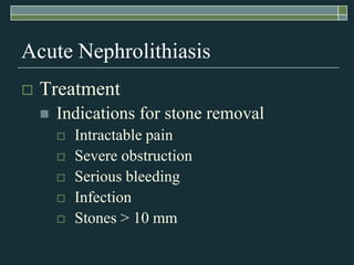 Nephrolithiasis | PPTX