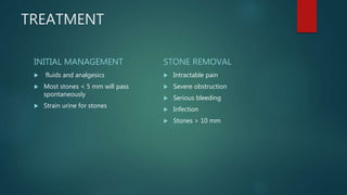 Nephrolithiasis and Pyelonephritis | PPTX