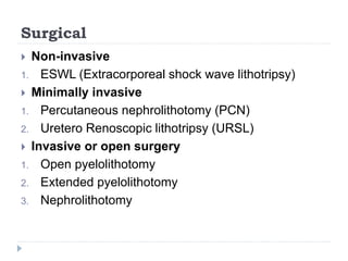 Nephrolithiasis | PPTX