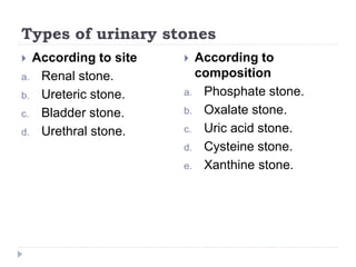 Nephrolithiasis | PPTX