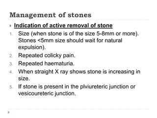 Nephrolithiasis | PPTX