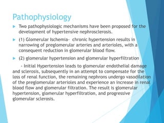 Hypertensive Nephrosclerosis | PPTX