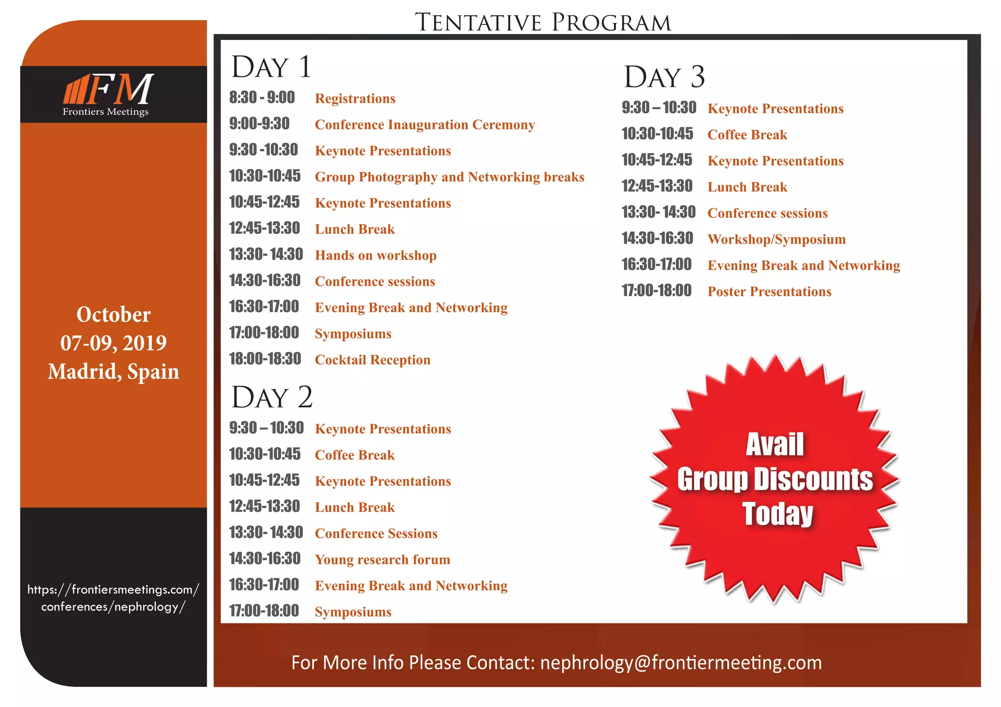 World Congress on Nephrology 2019 brochure | PPT