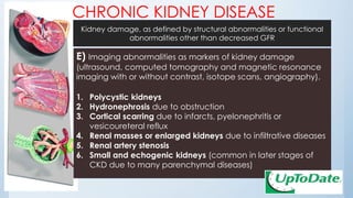 Chronic Kidney Disease, CKD, Nephrology, | PPTX