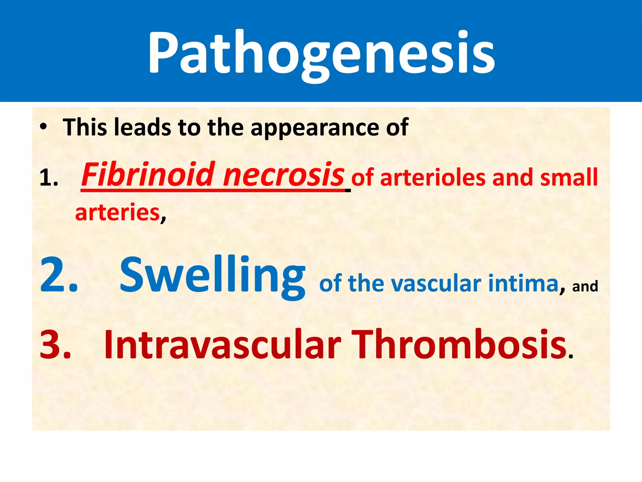 Nephrosclerosis | PPTX