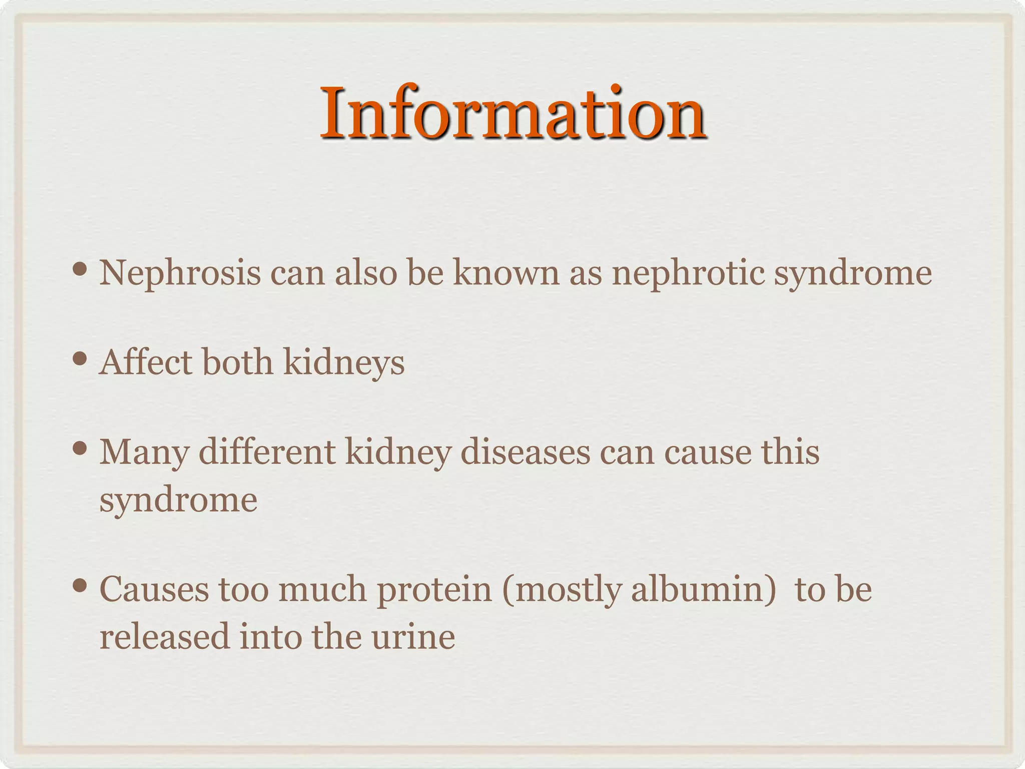 Nephrosis period 4 | PPT