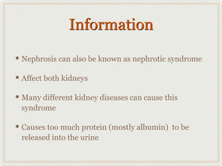 Nephrosis period 4 | PPT