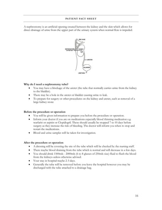 Nephrostomy tubes-toolkit (1) | PDF