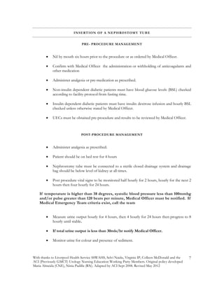 Nephrostomy tubes-toolkit (1) | PDF