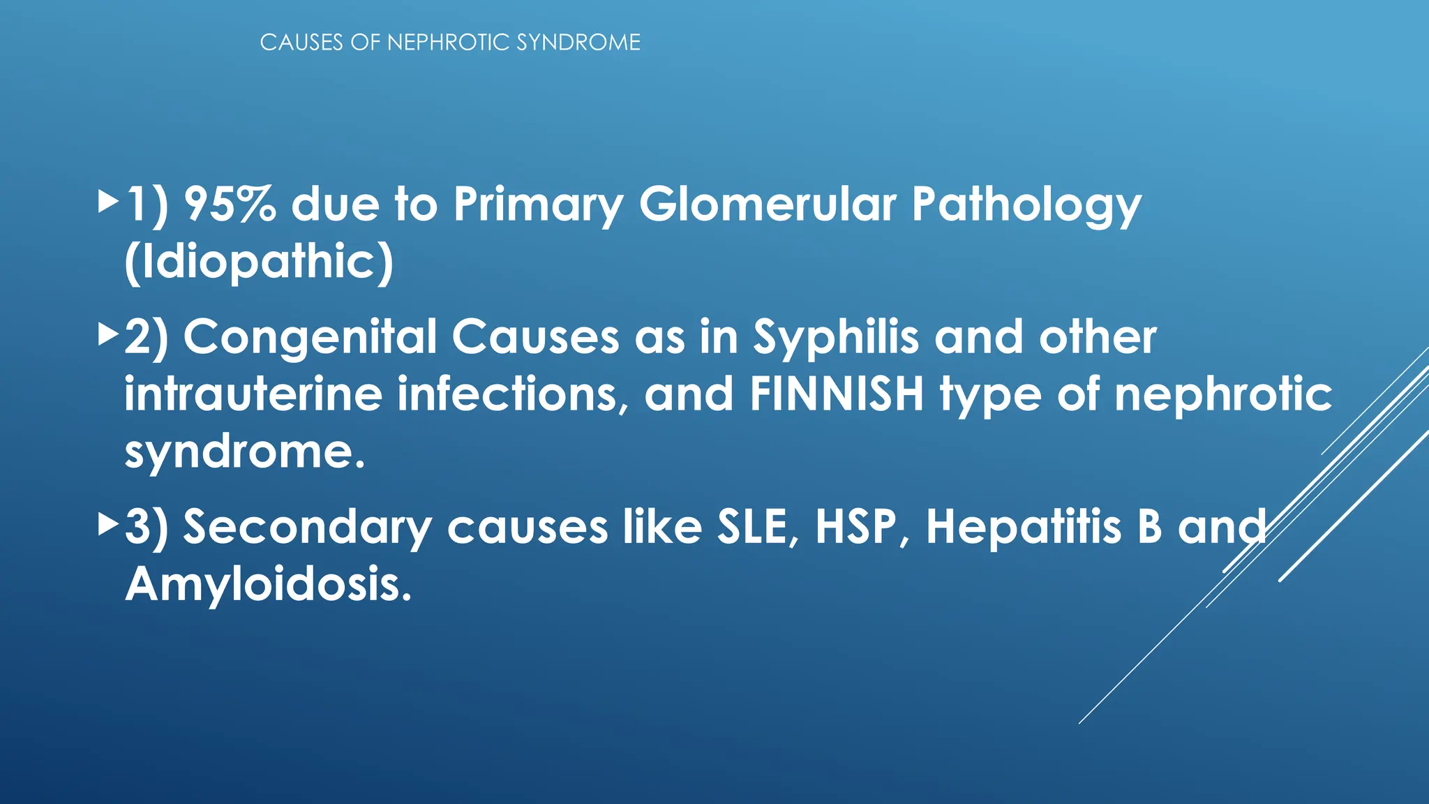 NEPHROTIC syndrome in pediatric patients | PPTX