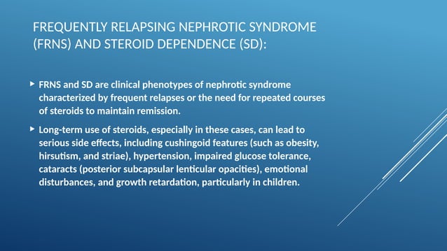 NEPHROTIC syndrome in pediatric patients | PPT