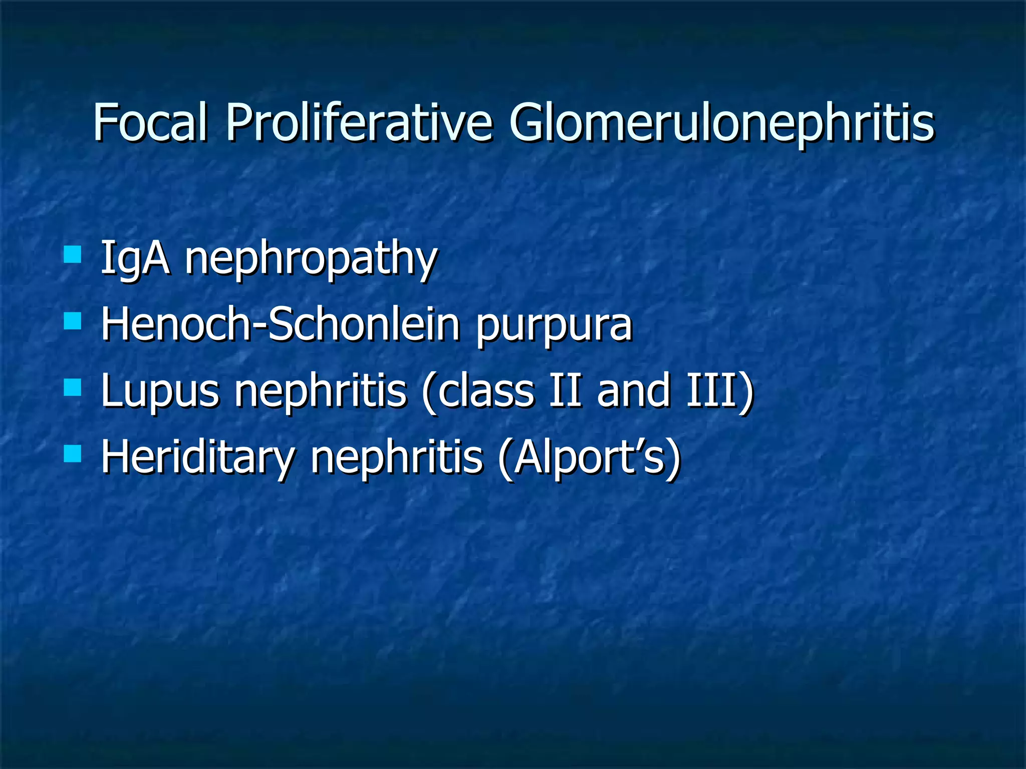Nephrotic And Nephritic Syndrome 2008 | PPT