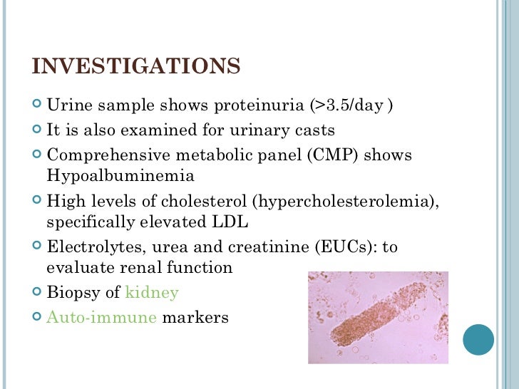 Nephrotic syndrome