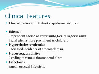 Nephrotic syndrome | PPTX