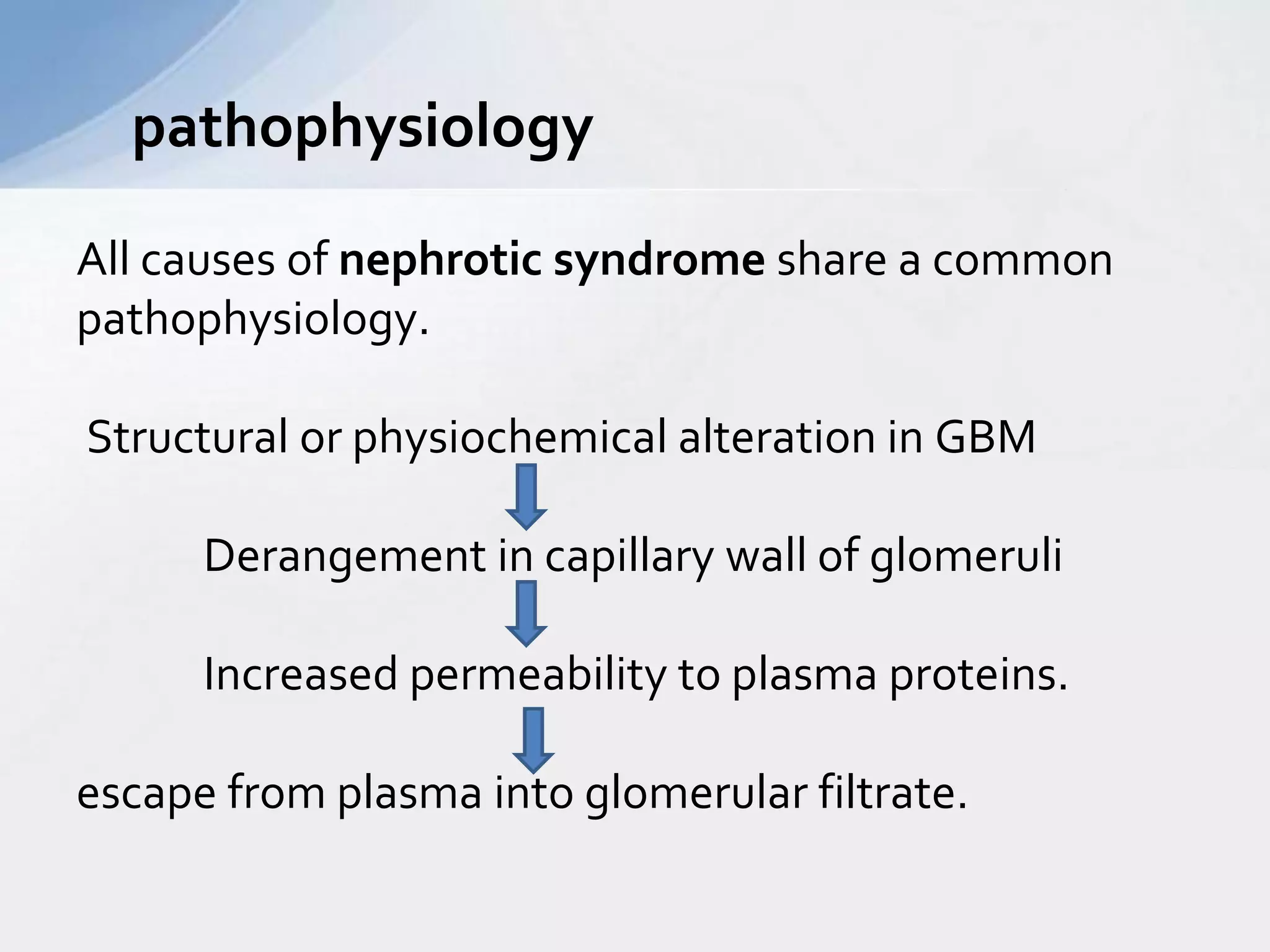 Nephrotic syndrome | PPTX