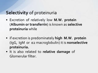 Nephrotic syndrome | PPTX
