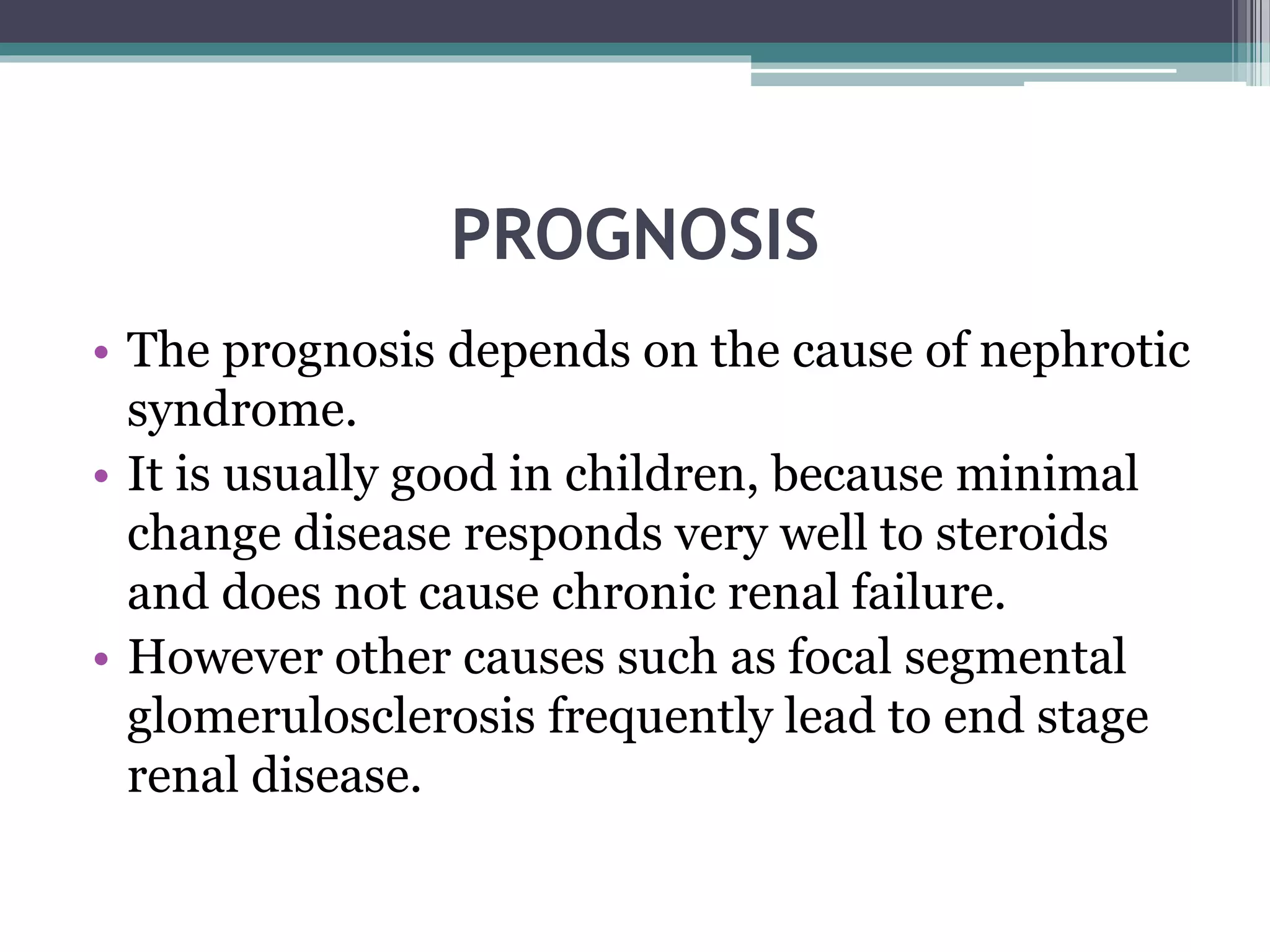 Nephrotic syndrome By Sachin Dwivedi | PPTX