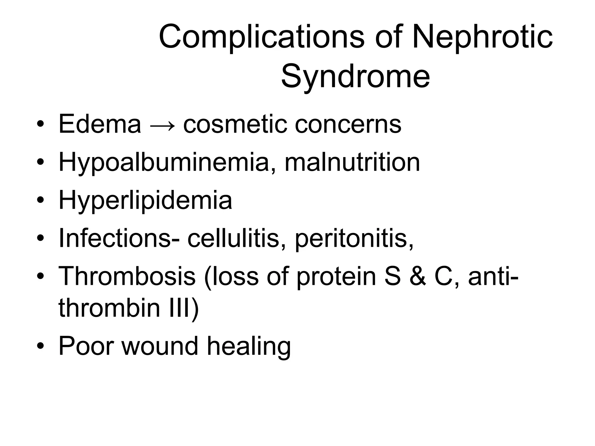 Nephrotic syndrome | PPT