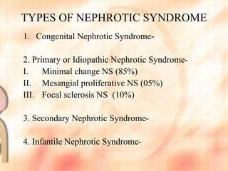 Nephrotic syndrome | PPT