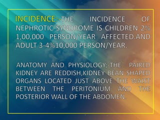 Nephrotic syndrome | PPT