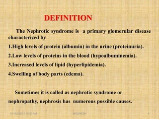 Nephrotic syndrome | PPT
