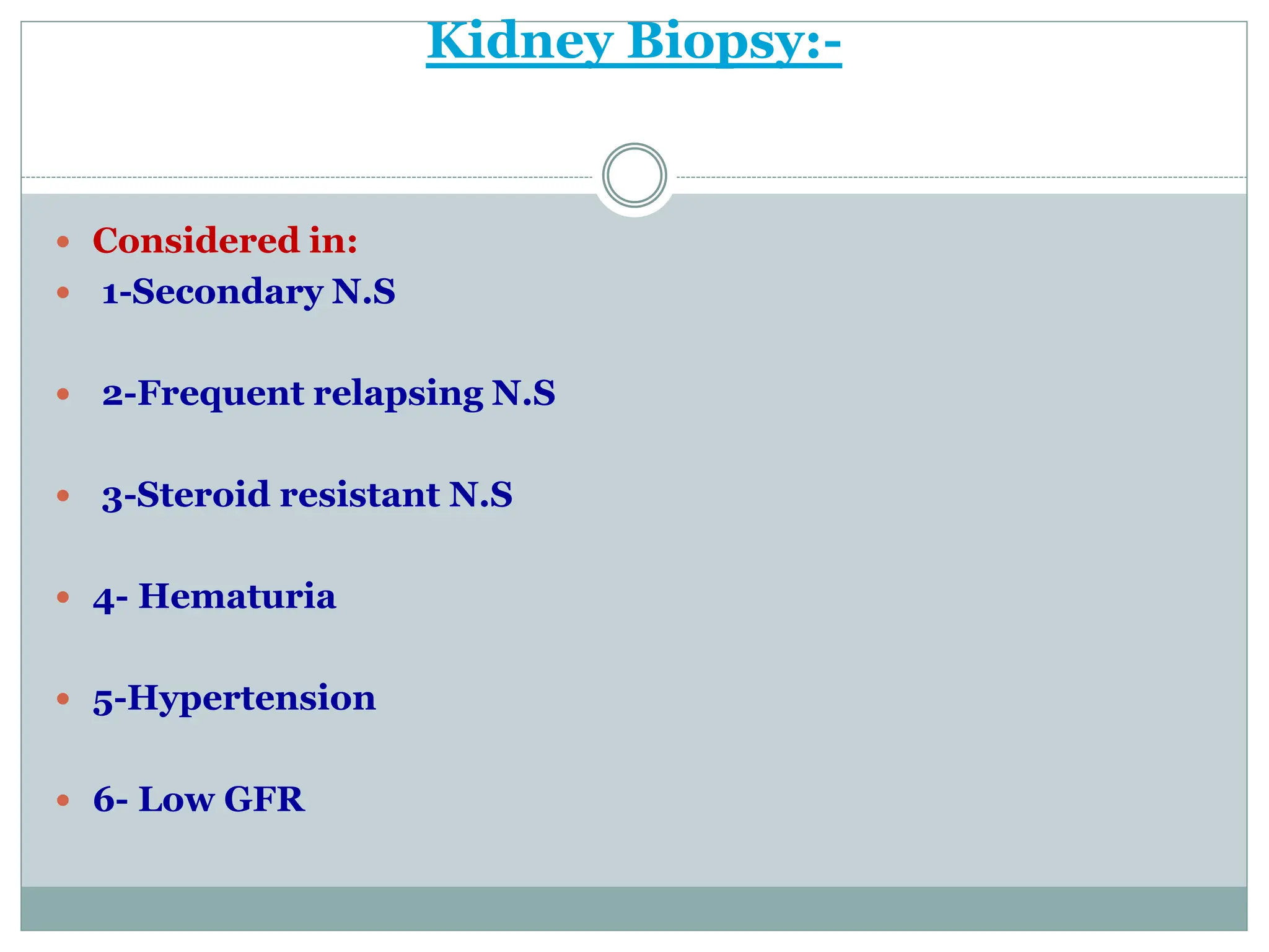Nephrotic Syndrome and nephritic syndrome.ppt