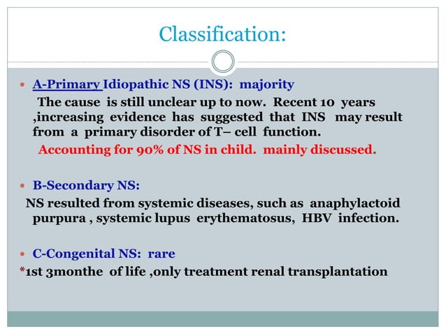 Nephrotic Syndrome and nephritic syndrome.ppt