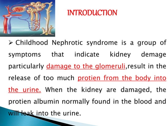 NEPHROTIC SYNDROME- Condition in pediatric | PPTX | Blood Disorders ...
