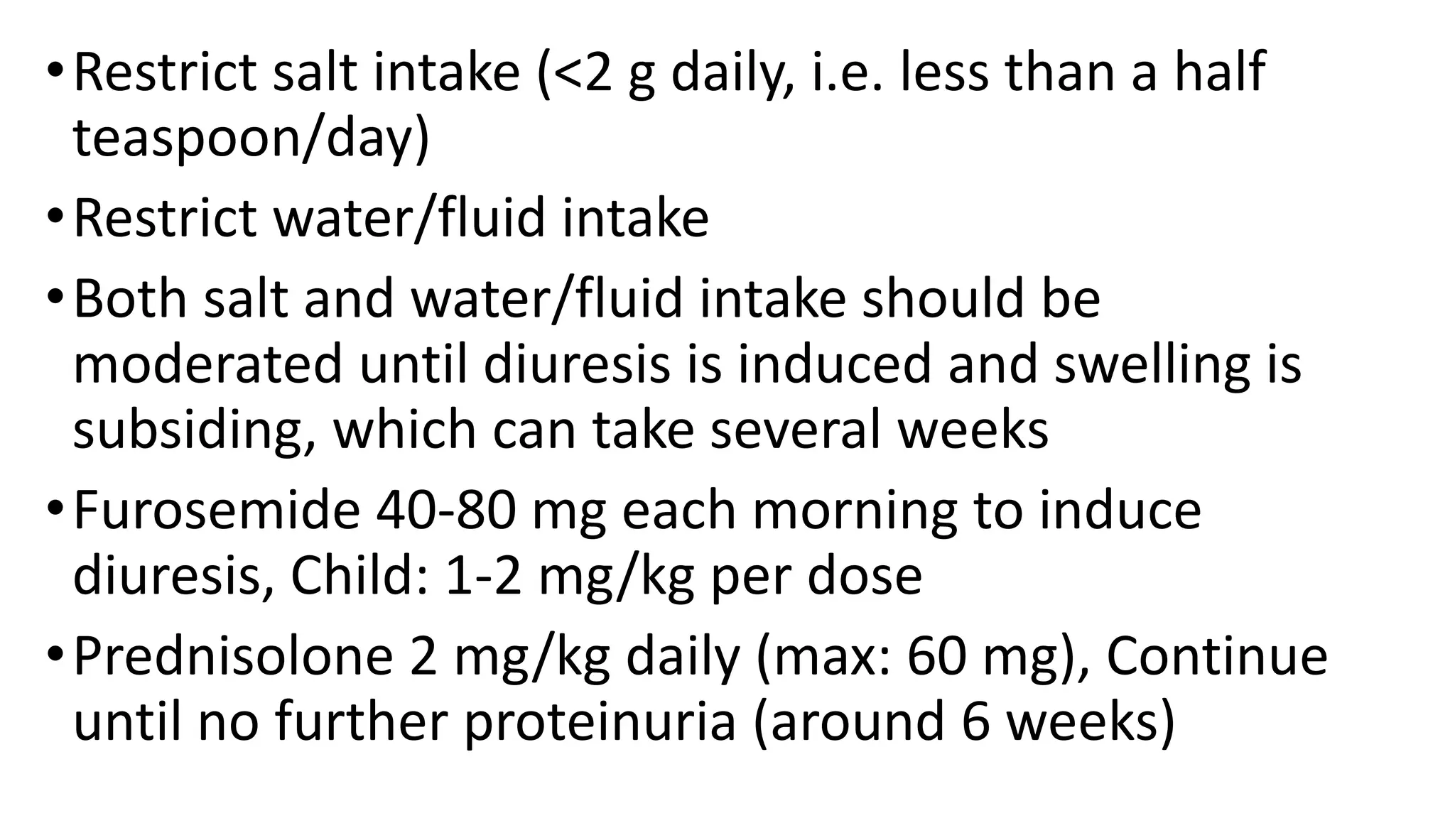 NEPHROTIC SYNDROME. a kidney disorder characterized by: Severe ...