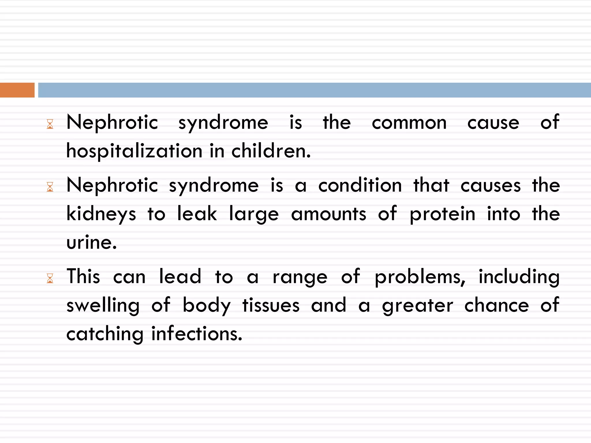Nephrotic syndrome (Primary glomerulonephrosis) | PDF