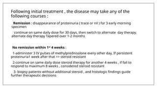 nephrotic syndrome in chuldren diagnosis and management | PPTX