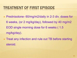 nephrotic syndrome final TREATMENT EVALUATION.ppt