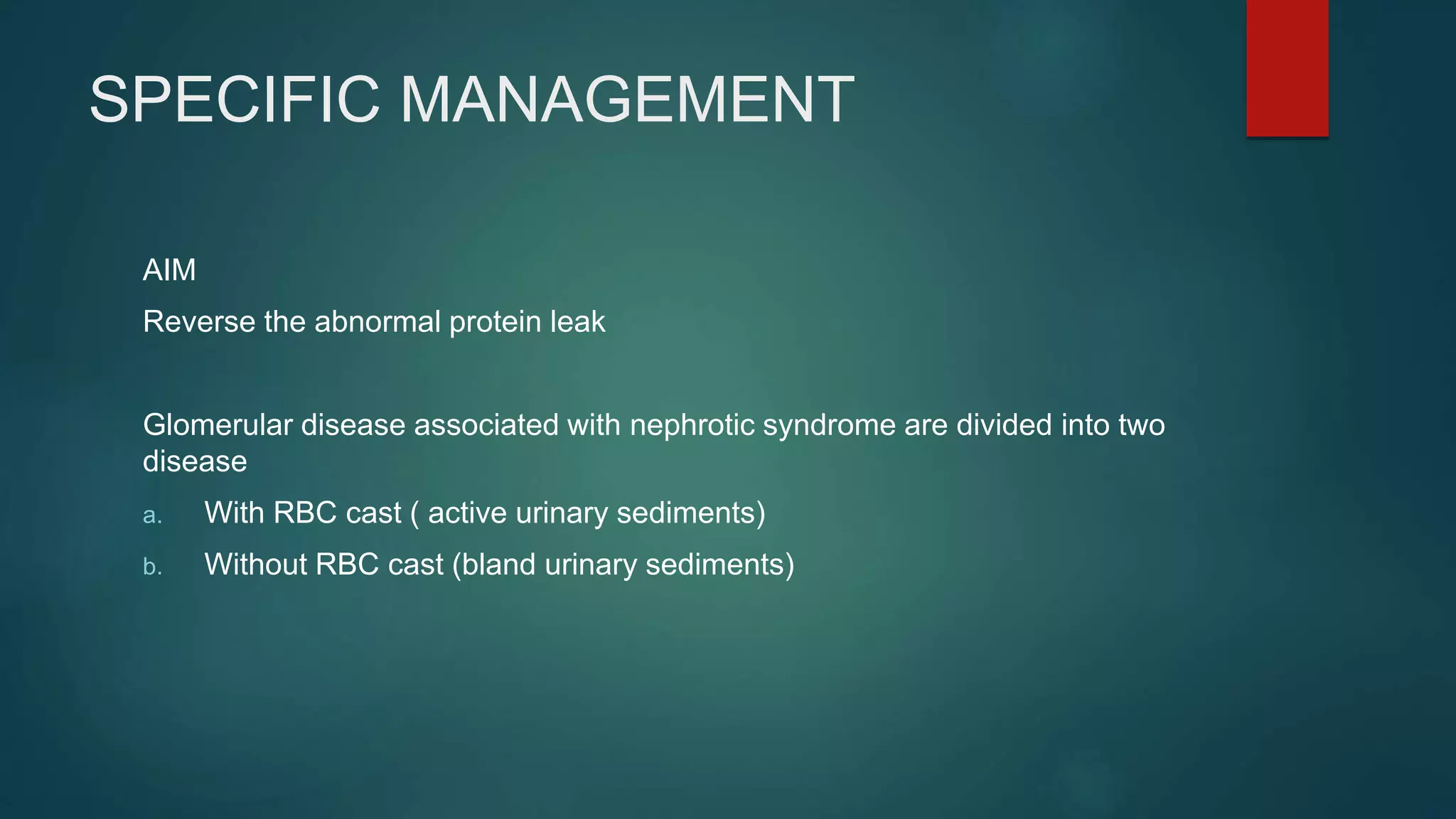Nephrotic syndrome final shivaom | PPTX