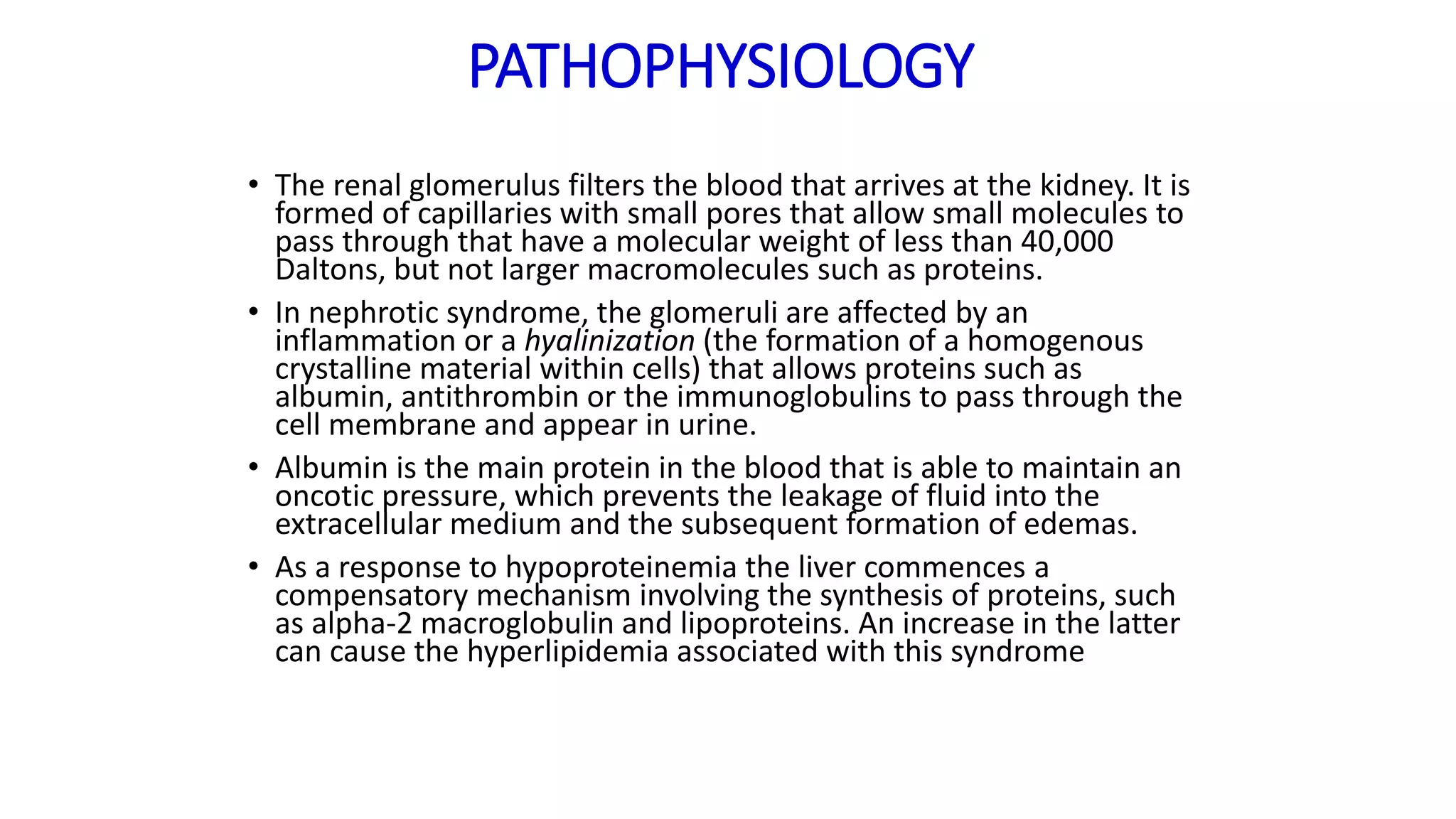Nephrotic syndrome [full] | PPT