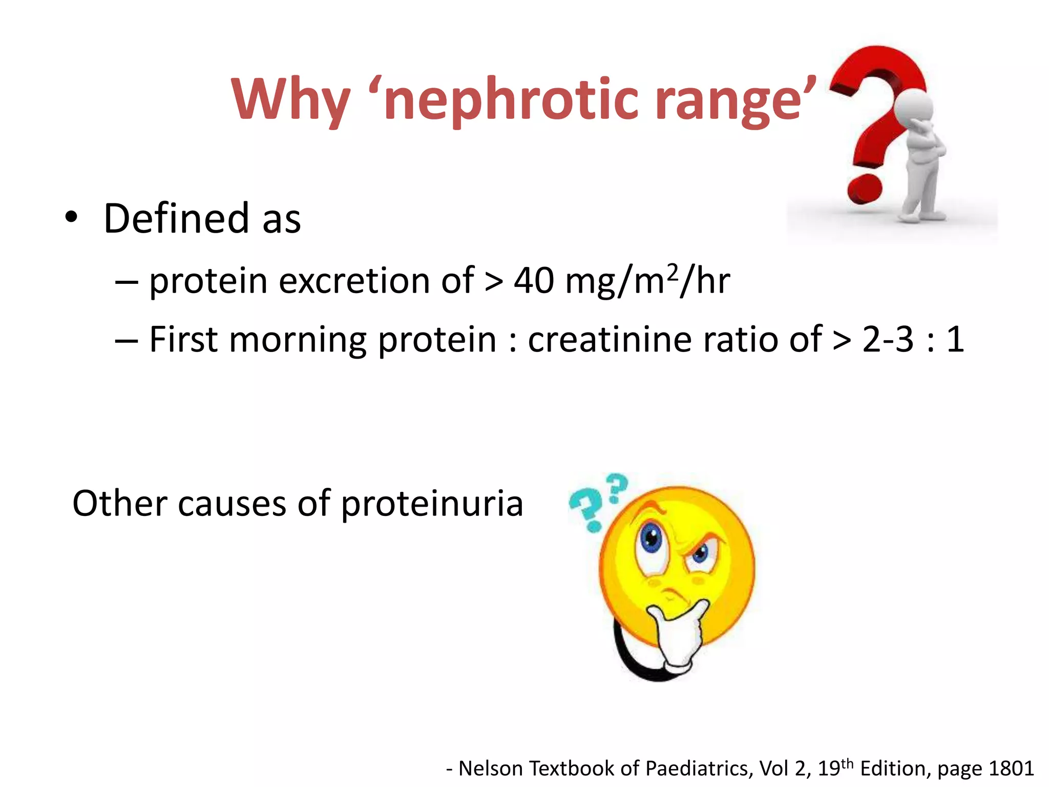 Nephrotic syndrome in children | PPTX