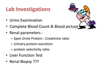 Nephrotic syndrome in children | PPTX