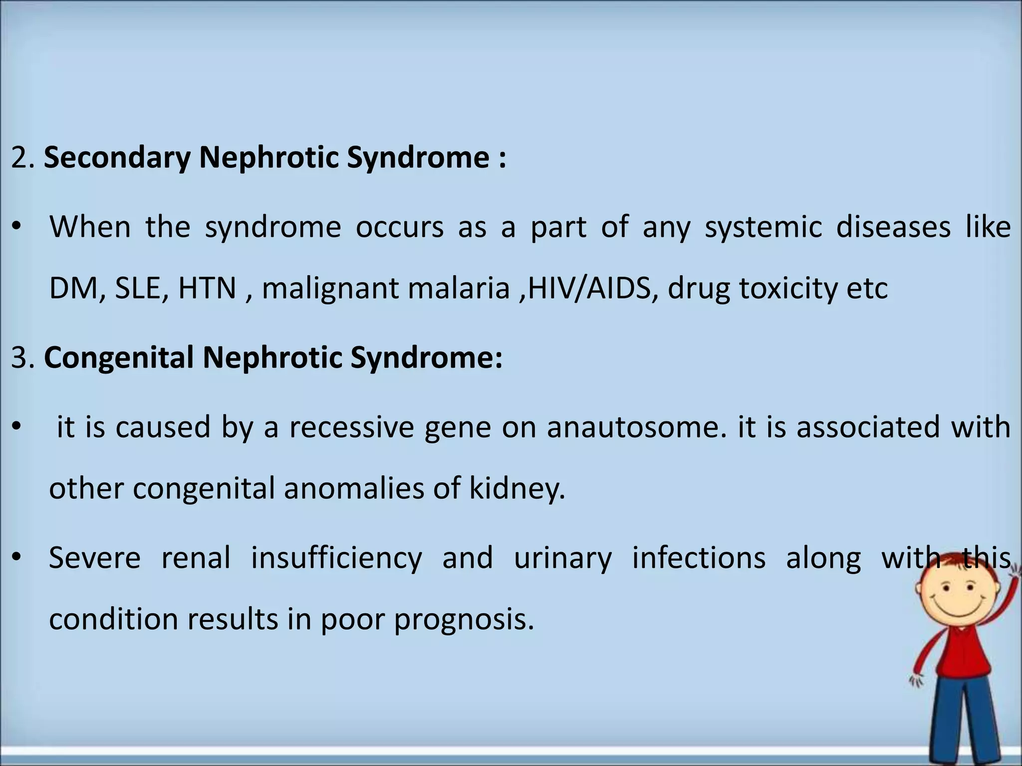 Nephrotic syndrome ppt | PPT