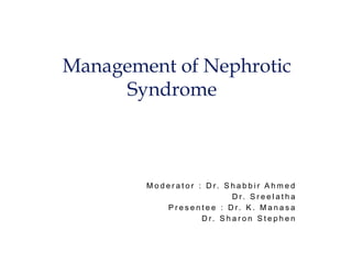 Overview of Nephrotic Syndrome: Pathophysiology, Clinical Features ...
