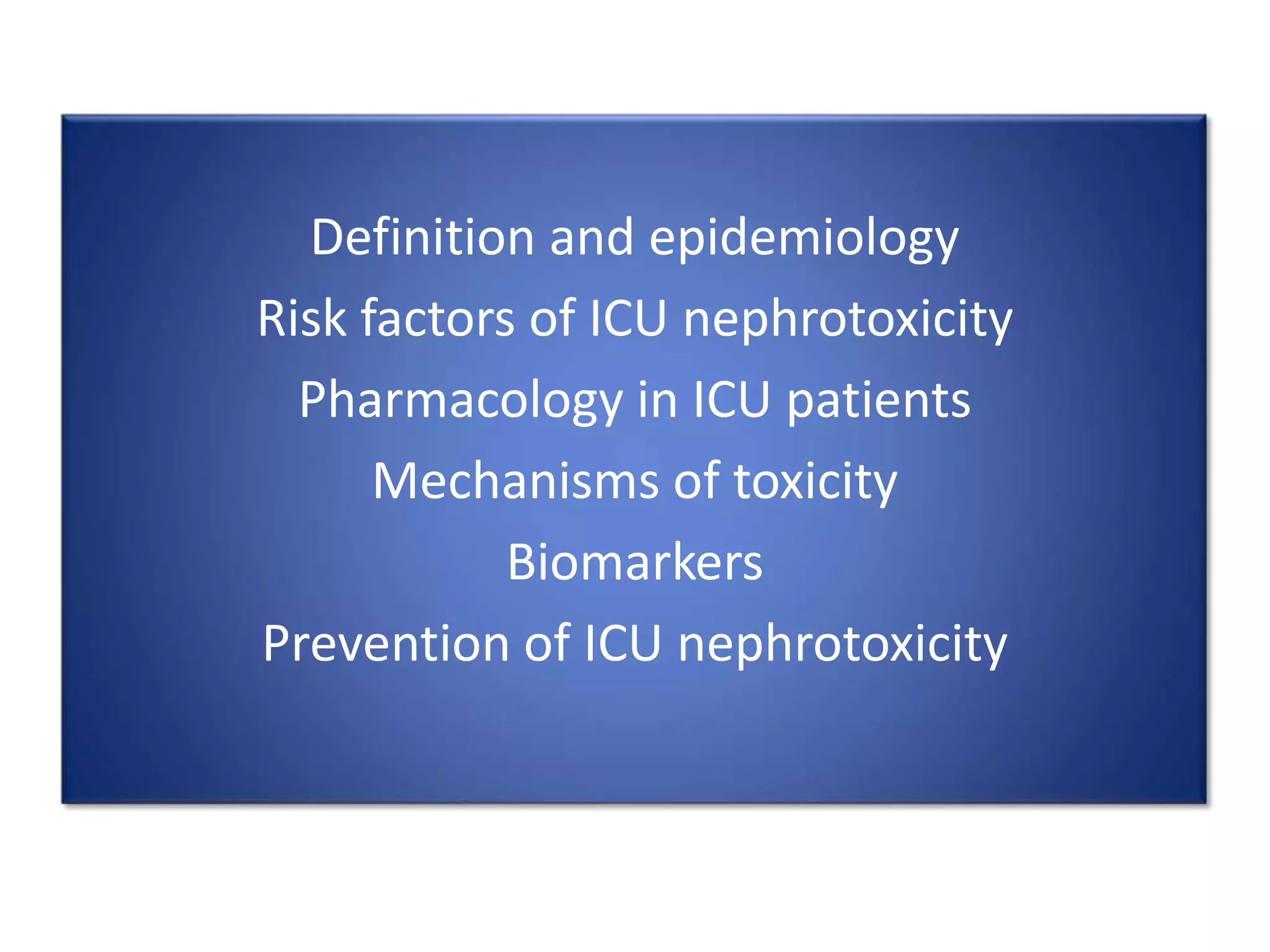 Nephrotoxicity eman 2013 | PPTX