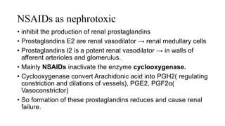 Nephrotoxins: factors that cause nephrotoxicity | PPTX