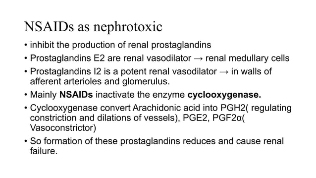 Nephrotoxins: factors that cause nephrotoxicity | PPT
