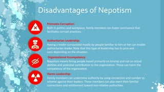 Nepotism | PPTX