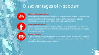Nepotism | PPTX