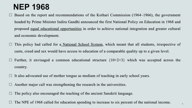 nep ppt.pptx | Education industry | Industries