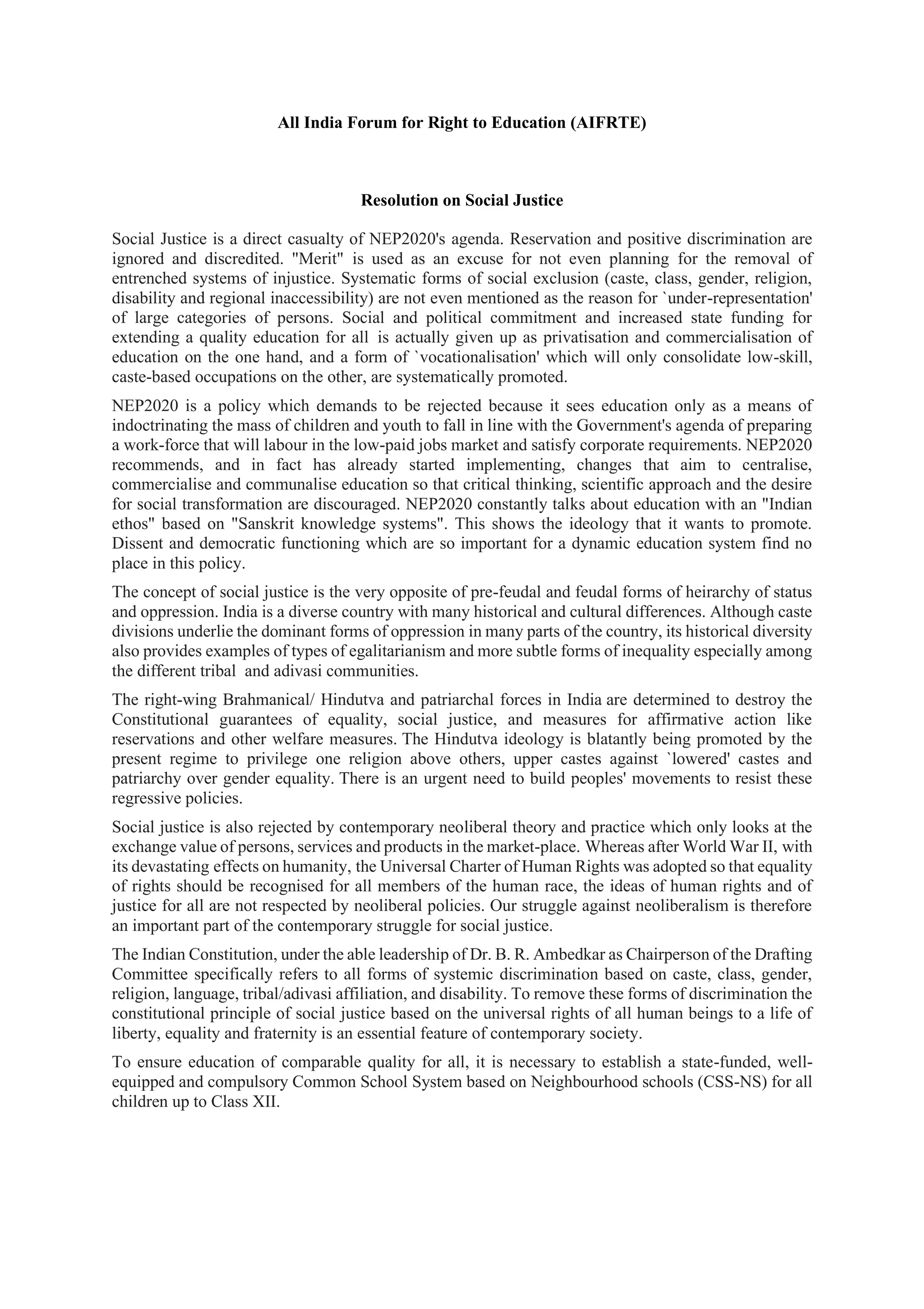 Nep resolution | PDF