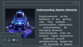 Network Essientals : Making Gaming or Esports Club Infrastructure | PPT