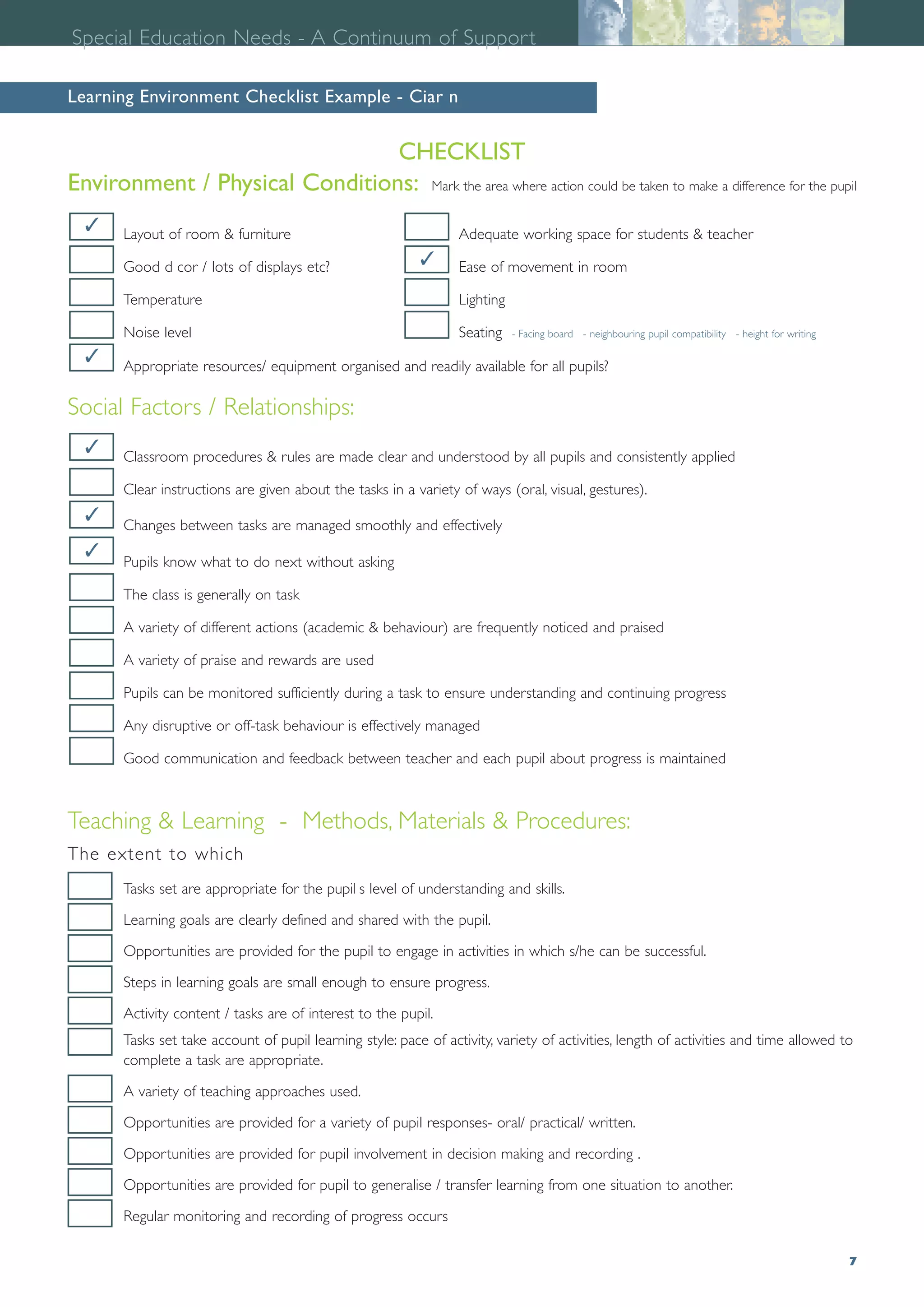 Neps special needs resource pack pdf | PDF